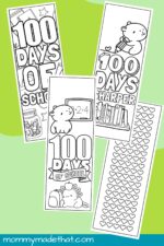 100 Days of School Bookmarks (Free Printable!)