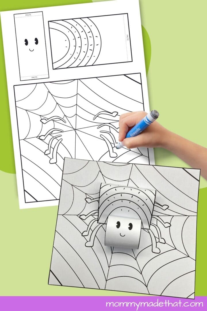 3D Bug Coloring Pages (Free Printables)