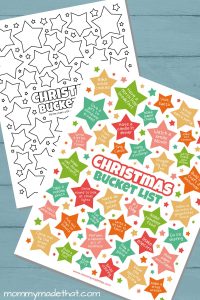 Christmas Bucket List (Massive List + Free Printable)