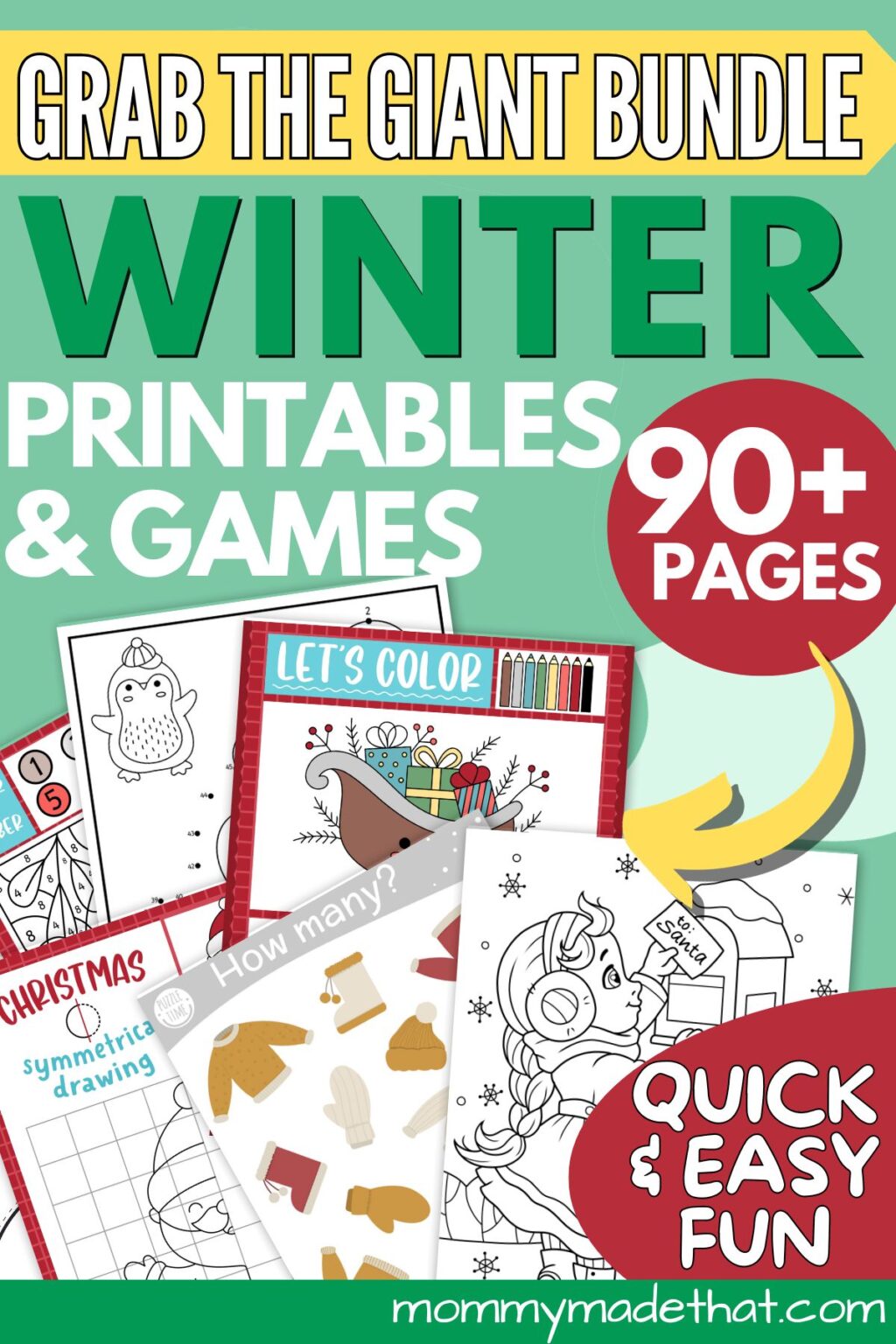 Fun Christmas Printable Templates (A ton of Free ones!)