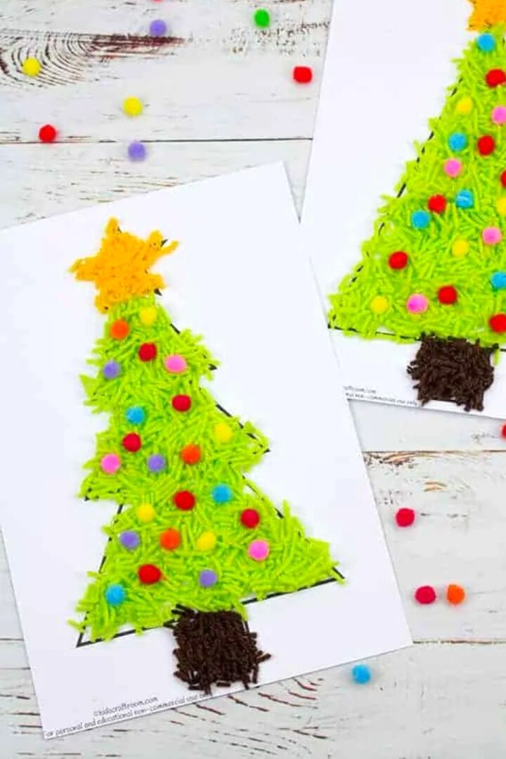 Christmas Tree Crafts and Activities for Kids