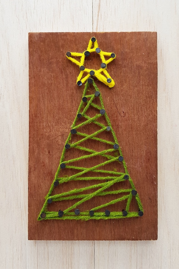 Christmas Tree String Art Christmas Tree String Art