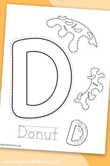 K is for Key Craft: Free Printable Letter K craft