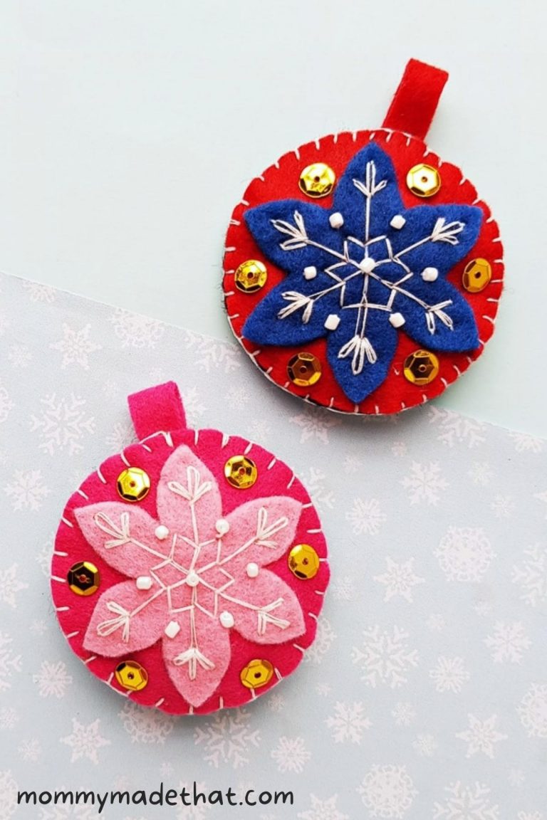 The Cutest DIY Felt Ornaments (With Free Patterns)