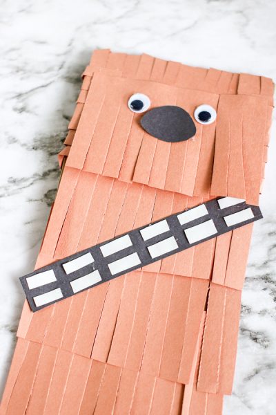 Wookie Paper Bag Craft: A fun Star Wars Activity