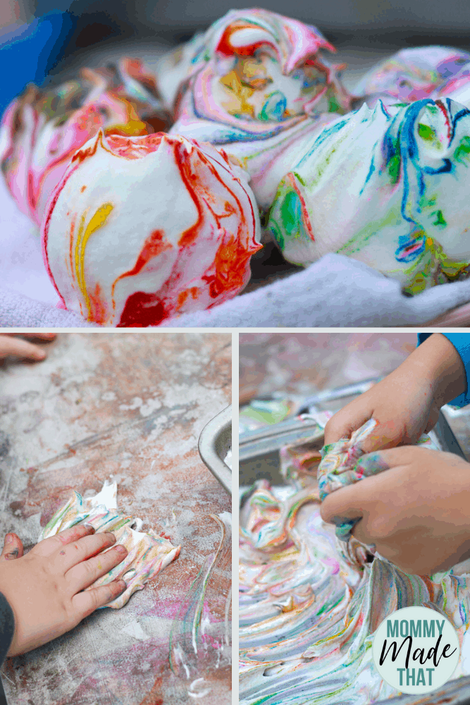 Dying Easter Eggs with Cool Whip