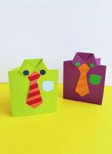 DIY Father's Day Shirt Card