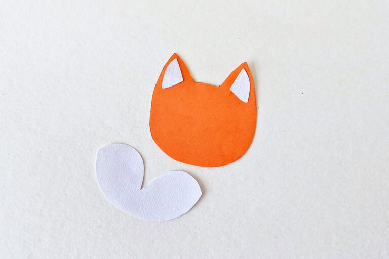 Handprint Fox Craft (Free Printable Template)