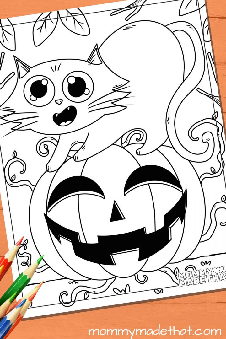 Jack O Lantern Coloring Pages (Lots of Fun Free Printables!)