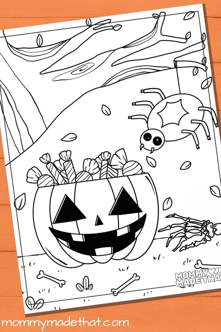 Jack O Lantern Coloring Pages (Lots of Fun Free Printables!)