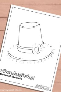Thanksgiving Connect the Dots (Lots of Fun Free Printables!)