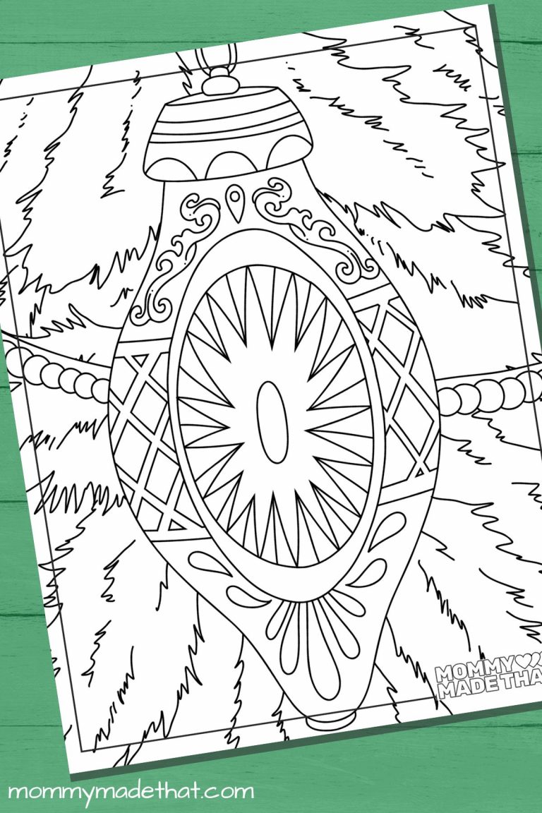 Old Fashioned Christmas Coloring Pages (A Vintage Christmas!)