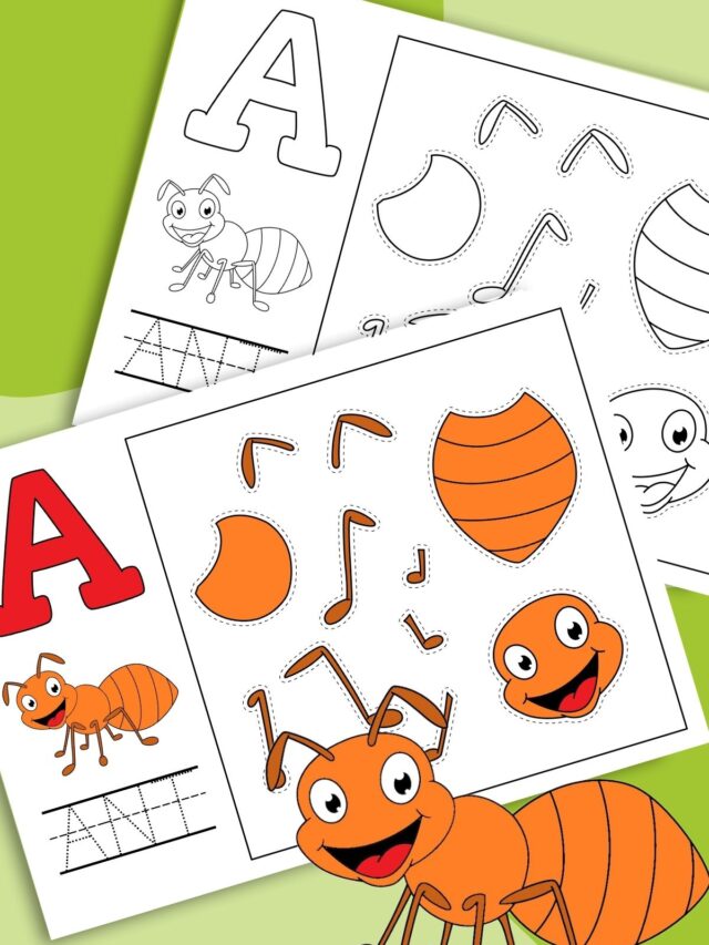 B is for Brush: A Free Printable Letter B Craft