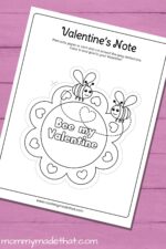 Bee My Valentine Cards (Free Printables!)