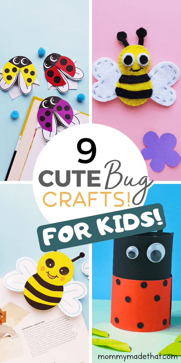 Cute Bug Crafts Your Kids Will Love to Make