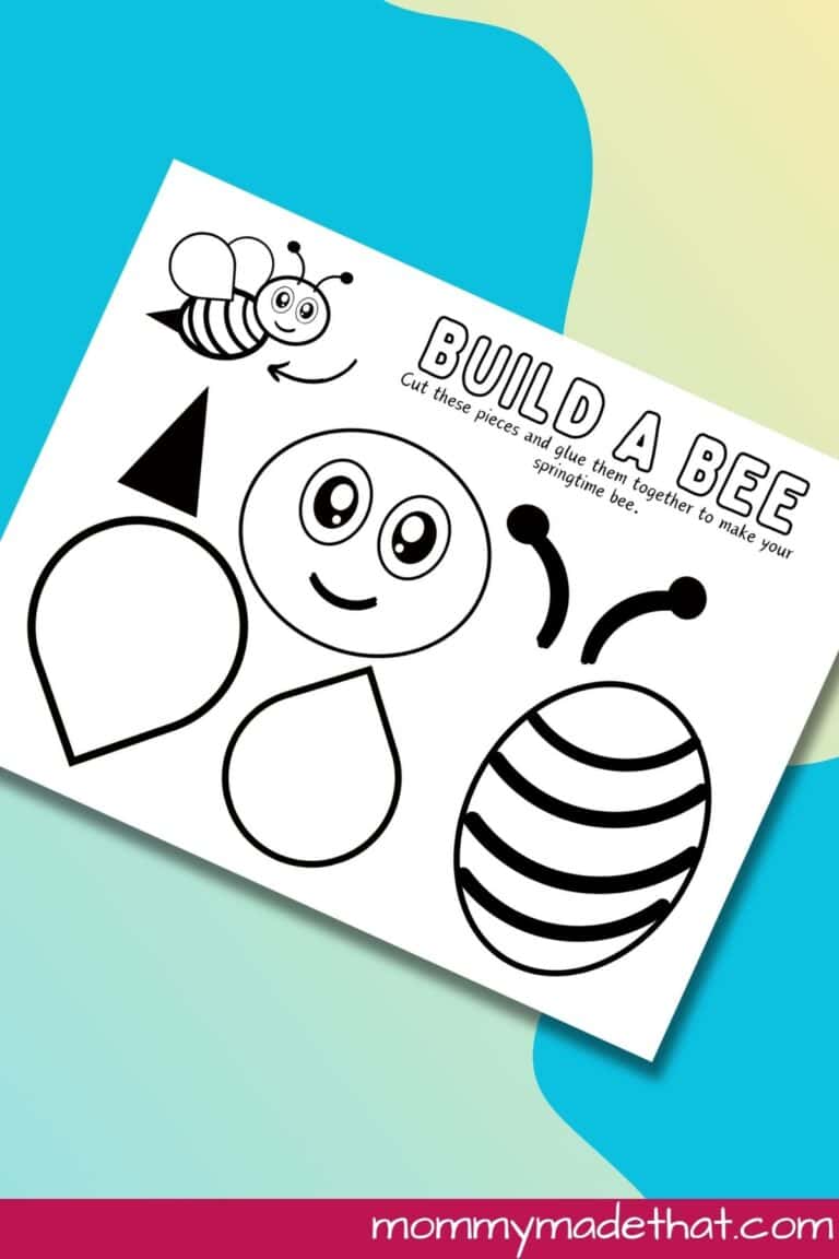 Build a Bee Craft (Free Printable)