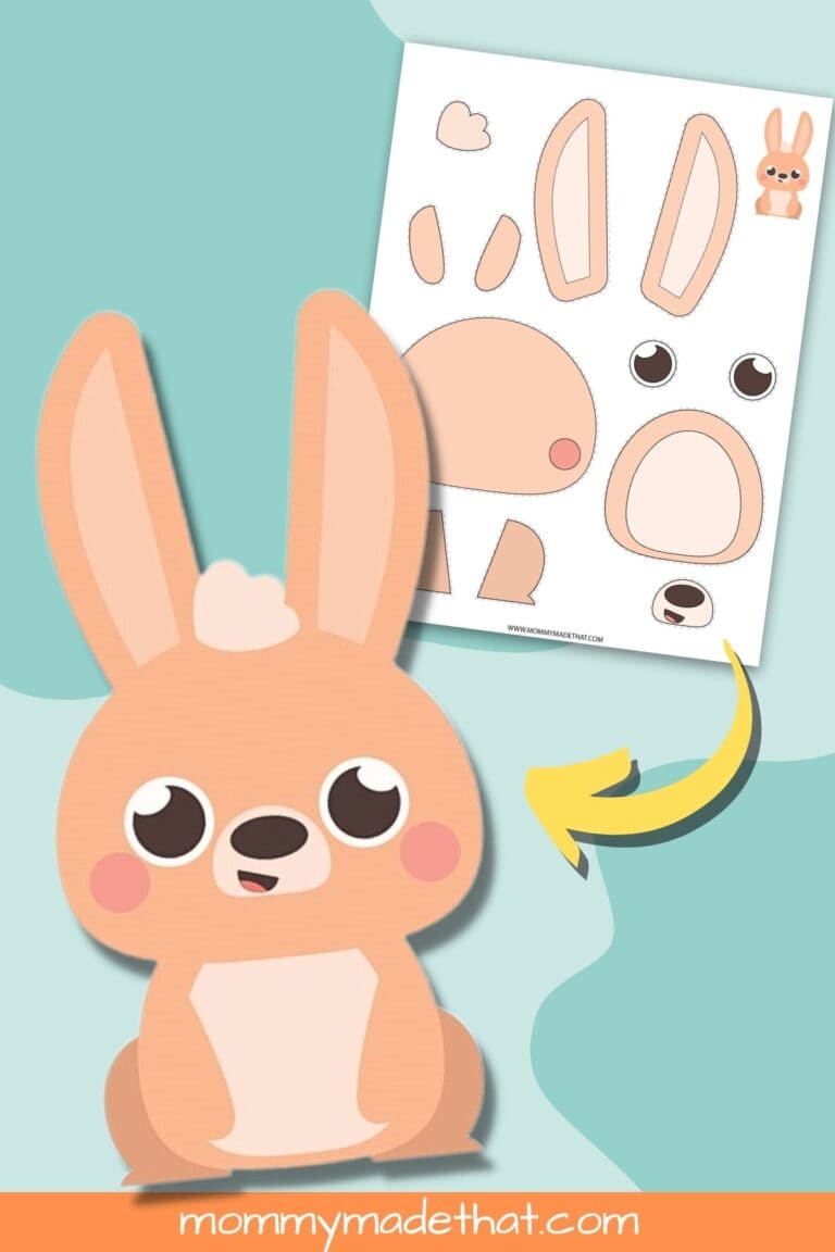 Build a Bunny Craft (Grab the Free Printable)