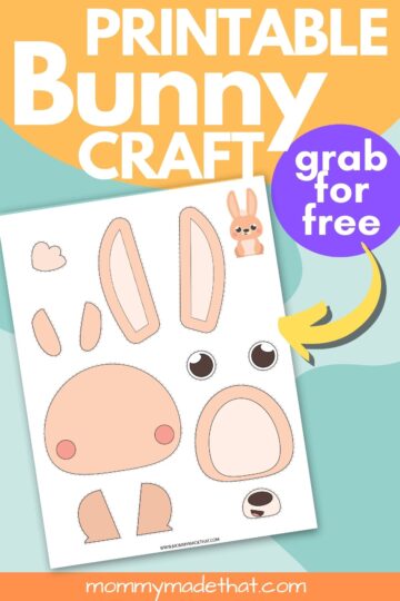 Build a Bunny Craft (Grab the Free Printable)