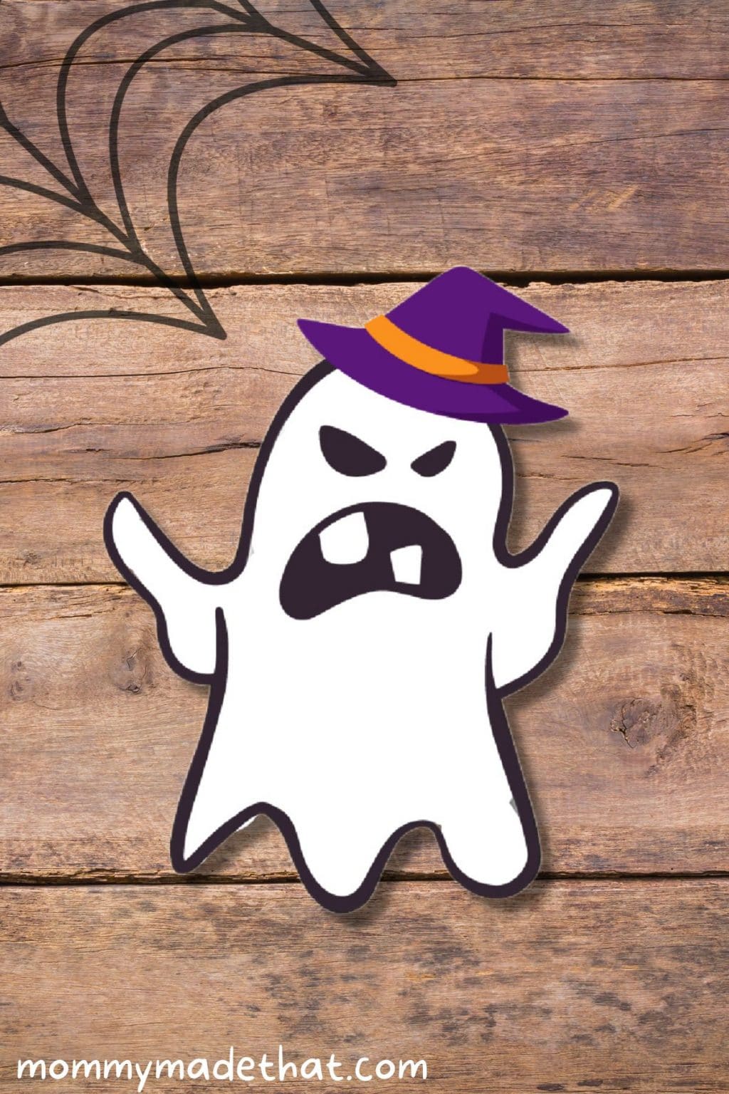 Build a Ghost Printout (Free Printable Template for Halloween)