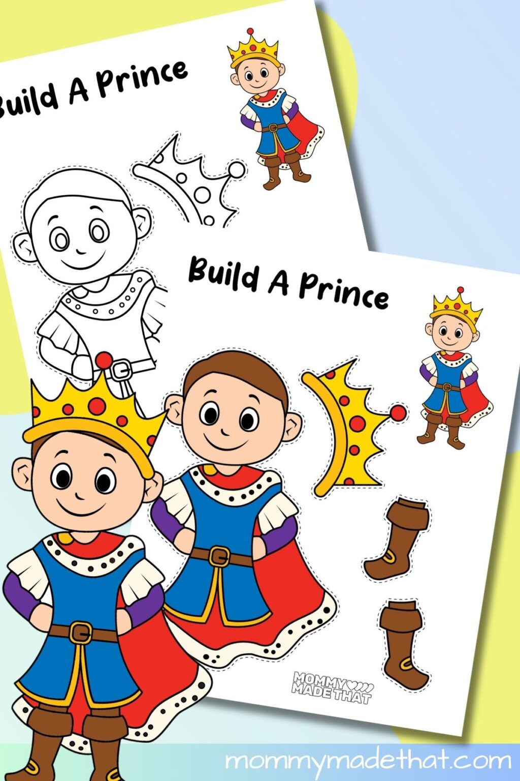 Build a Prince Craft (Free Printable)