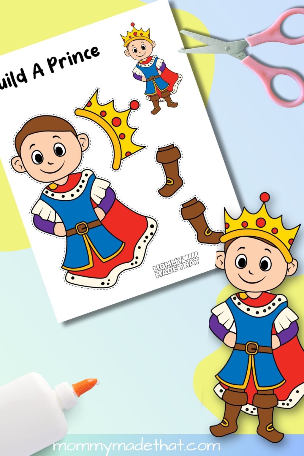 Build a Prince Craft (Free Printable)