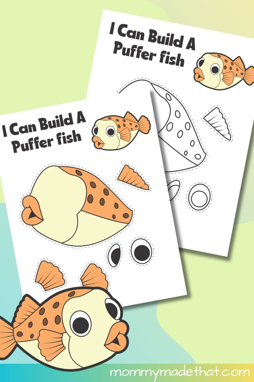 Build a Puffer Fish Craft (Free Printable Templates)