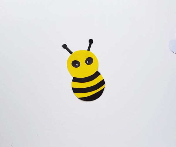 Bumble Bee Bookmark with Printable Template
