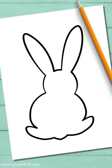 Free Bunny Rabbit Templates : Tons of Shapes & Sizes