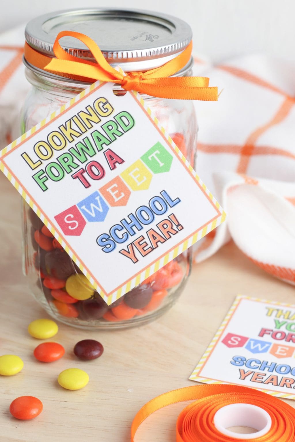 Candy Jar for Teachers (Free Printable)