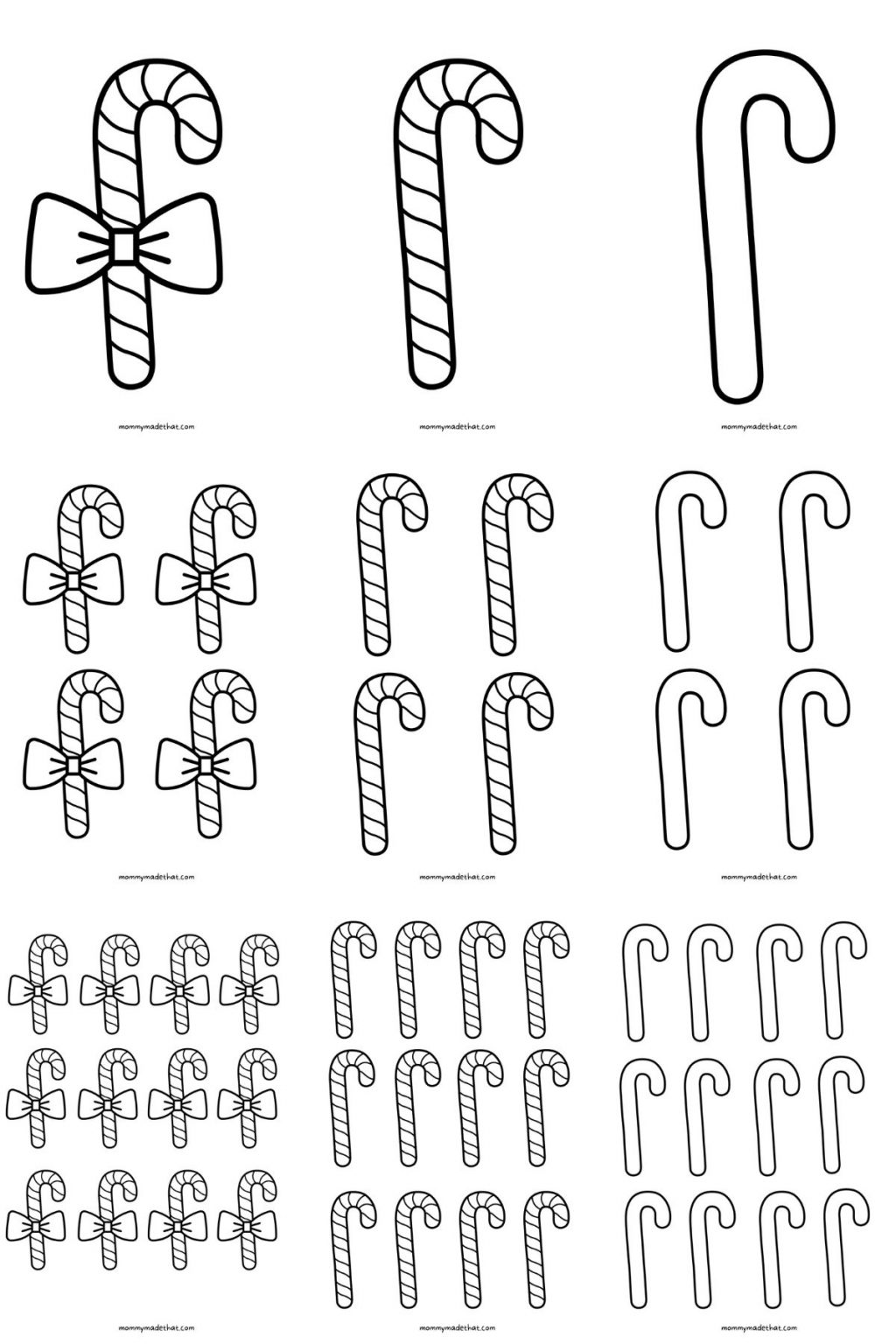 Fun Christmas Printable Templates (A ton of Free ones!)