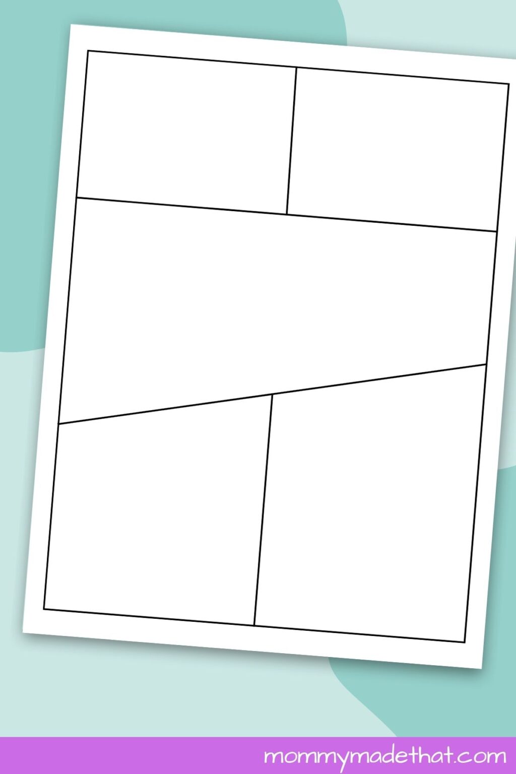Comic Strip Templates (Free Printable Comic Book Pages)