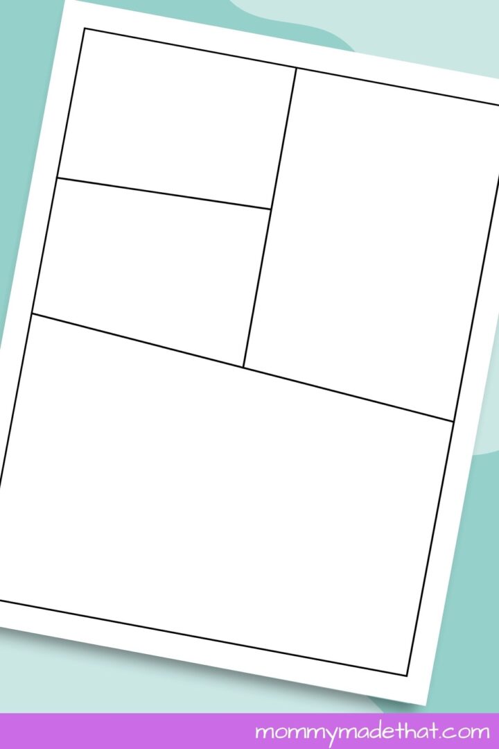 Comic Strip Templates (Free Printable Comic Book Pages)