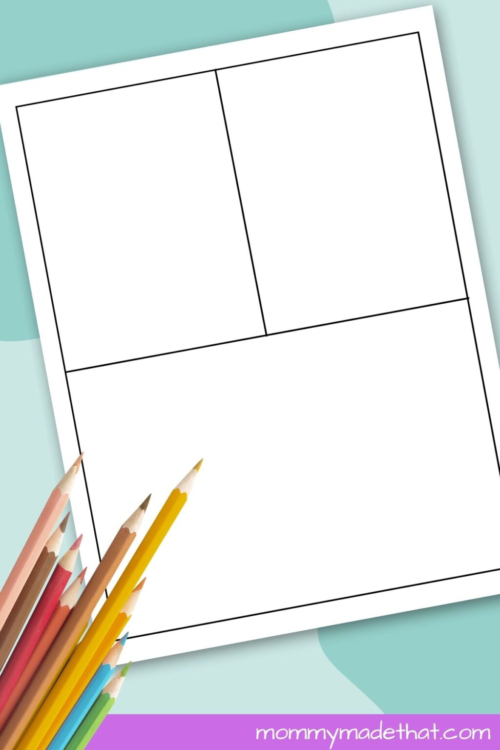 Comic Strip Templates (Free Printable Comic Book Pages)