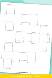 Cube Template (Free Printables!)
