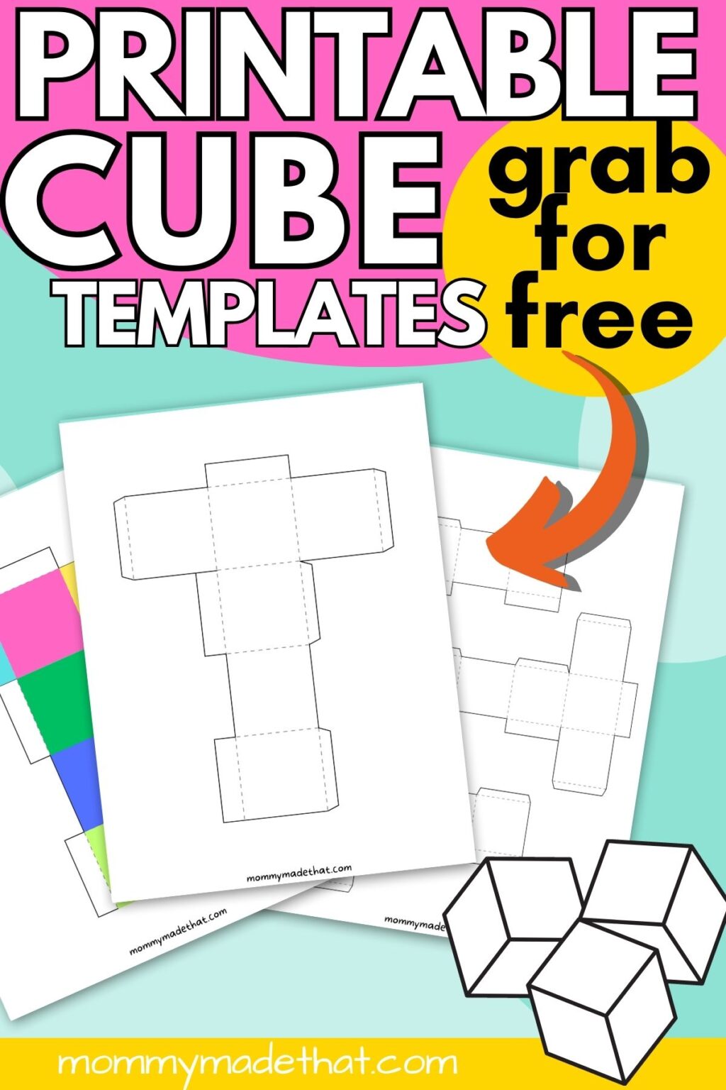 Cube Template (Free Printables!)