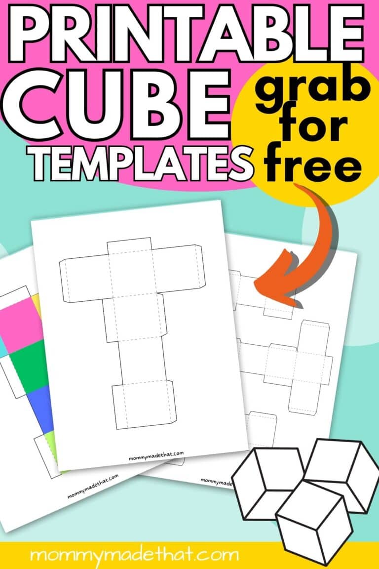 Cube Template (Free Printables!)