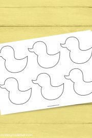 Free Printable Duck Templates for Ducky Crafts and Fun