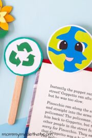 Earth Day Bookmark Craft (With Free Printable Templates)