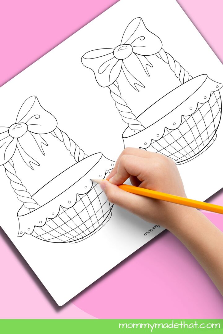 Easter Basket Templates (Free Printables!)