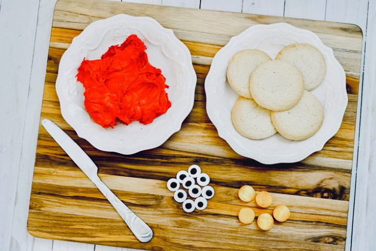 Cute & Super Easy Elmo Cookies