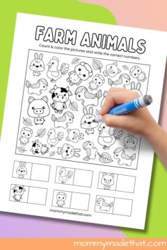 Farm Animal I Spy (Cutest Free Printable)