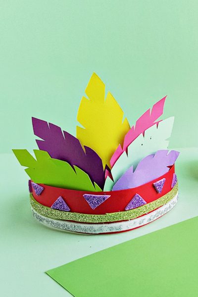 Super Cute DIY Native American Headband Craft for Kids