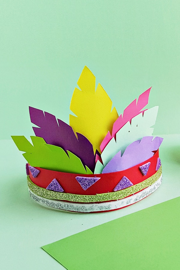 Super Cute DIY Native American Headband Craft for Kids