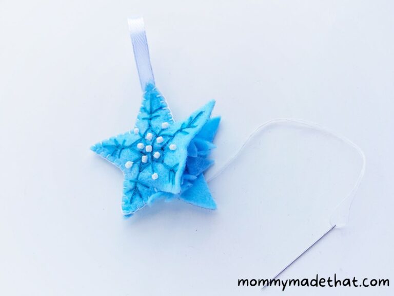 DIY Felt Star Ornaments