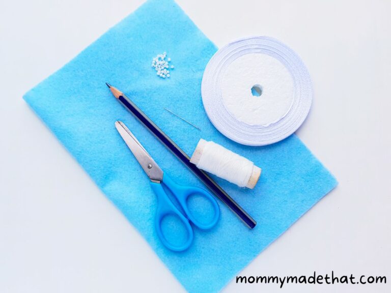 DIY Felt Star Ornaments