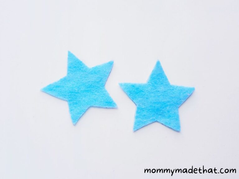 DIY Felt Star Ornaments