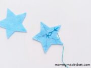 DIY Felt Star Ornaments