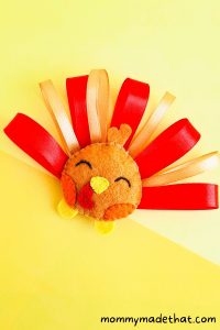 The Cutest Felt Turkey (With Free Printable Pattern!)