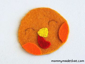 The Cutest Felt Turkey (With Free Printable Pattern!)