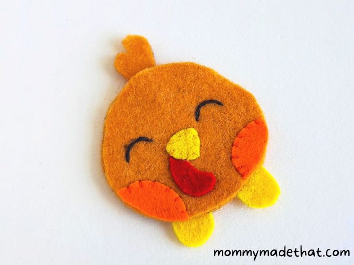 The Cutest Felt Turkey (With Free Printable Pattern!)